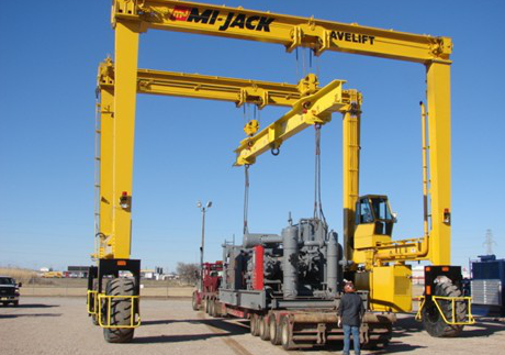 Compressor and Component Loading, Unloading, and Storage with Gantry ...