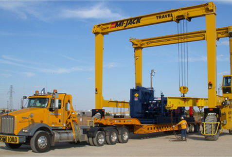 Compressor and Component Loading, Unloading, and Storage with Gantry ...